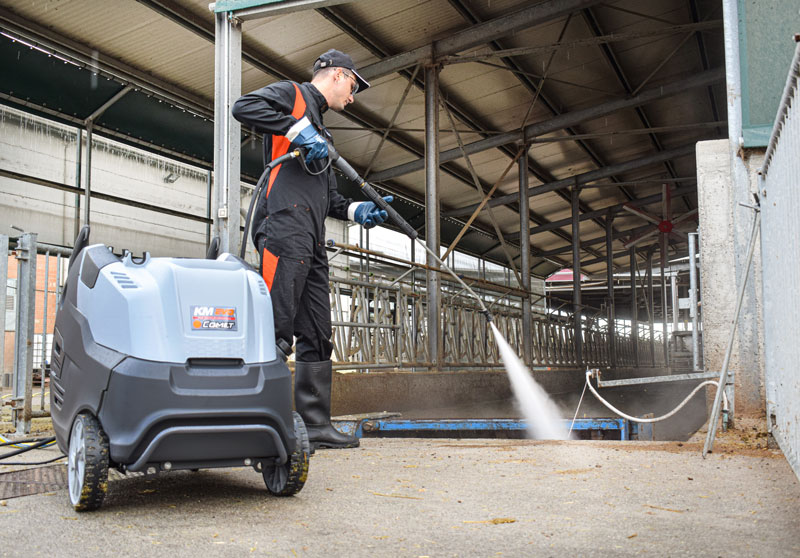 Comet solutions for farm cleaning